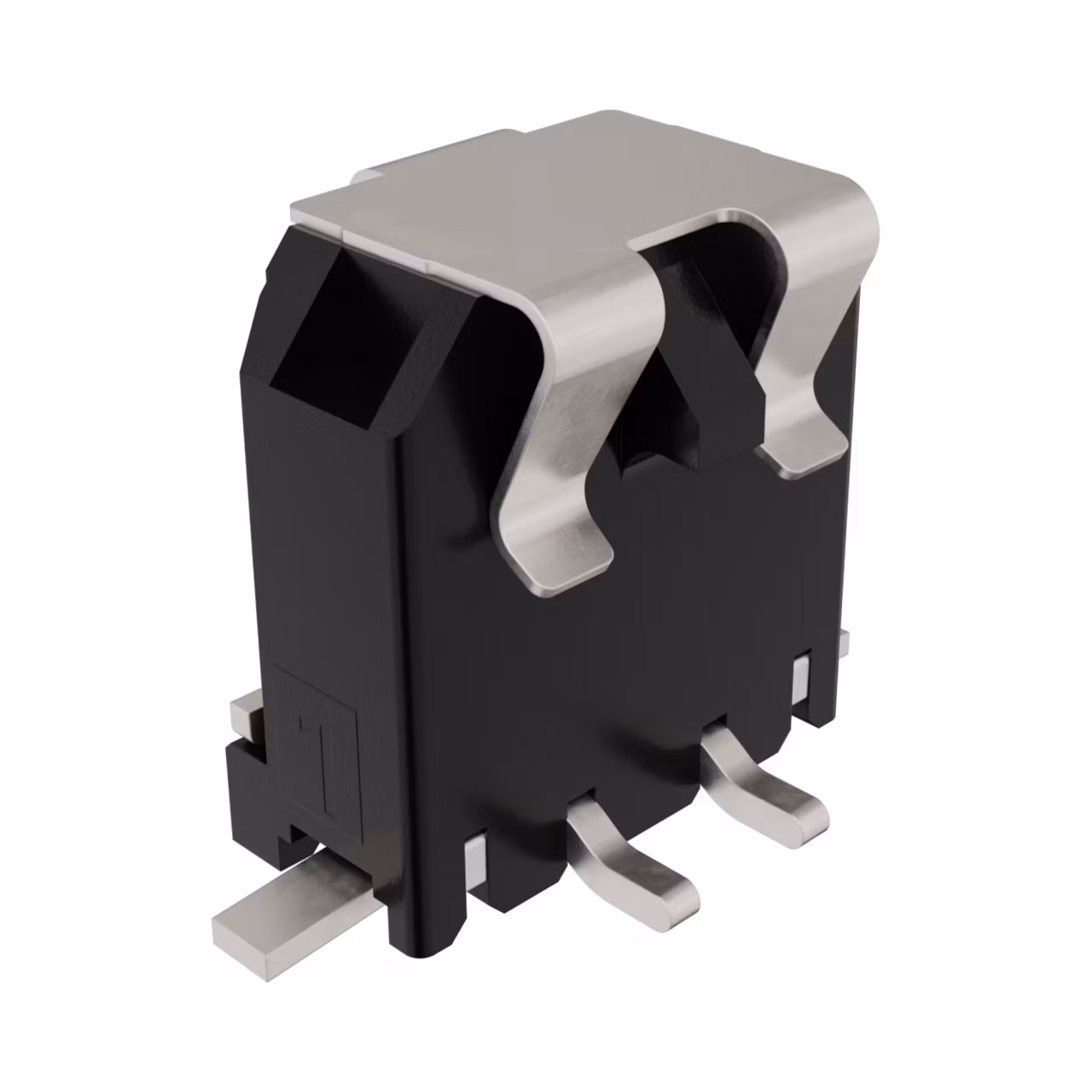 Micro-Fit+ Vertical Header, Surface Mount, 3.00mm Pitch, Single Row, 2 Circuits, 0.38µm Gold (Au) Plating, Glow-Wire Capable, Solder Nail, Black, Tape and Reel for sale