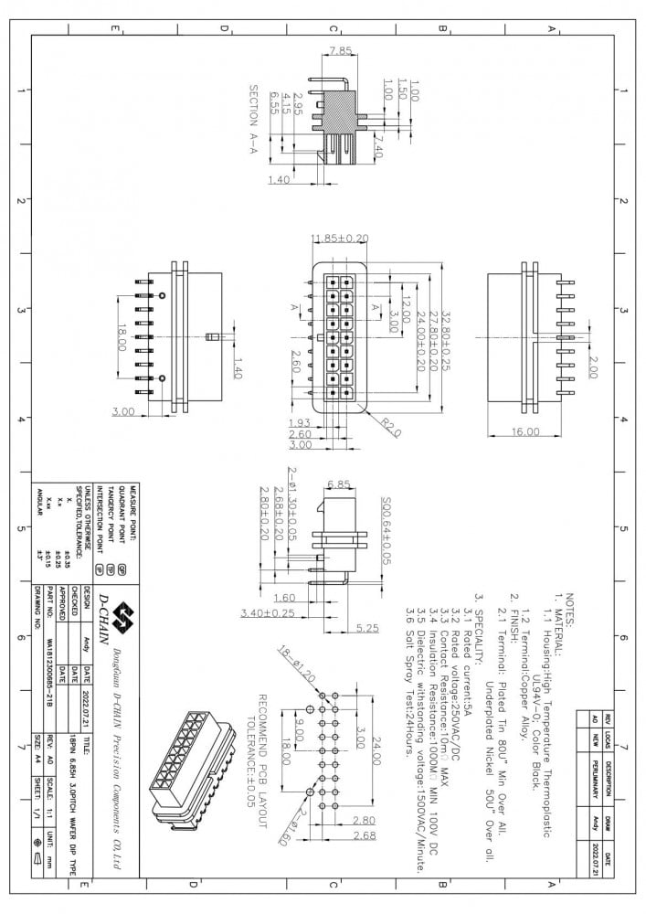 WA1812300685-21B preliminary drawing page