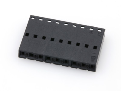 SL Crimp Housing, Single Row, Version A, Non-polarized, 19 Circuits, Black