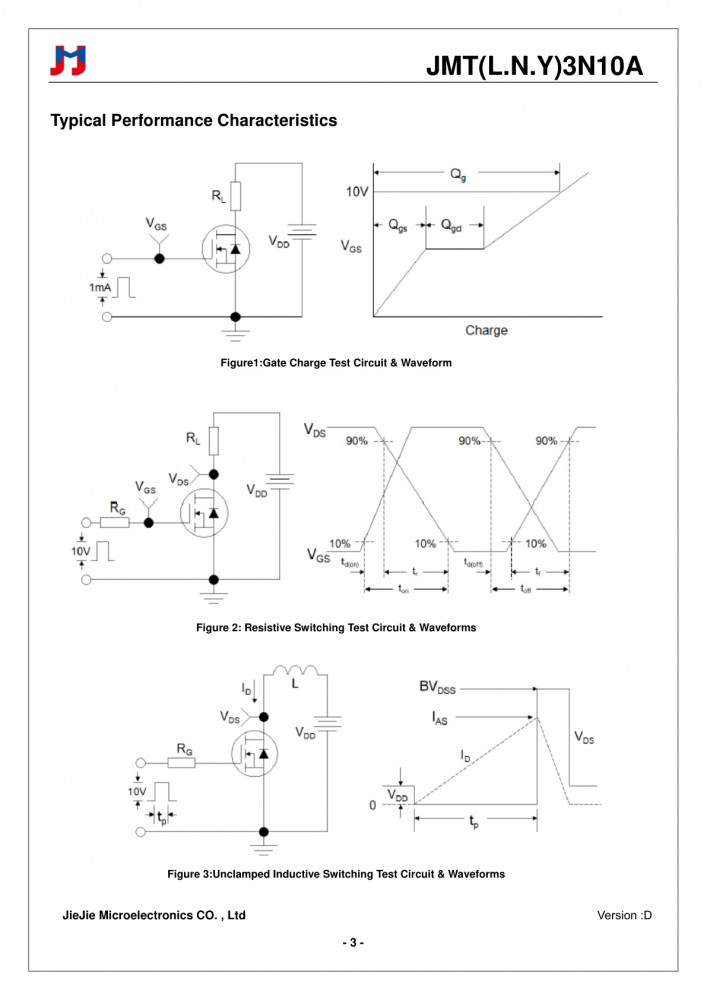 JMTL3N10A datasheet page 3