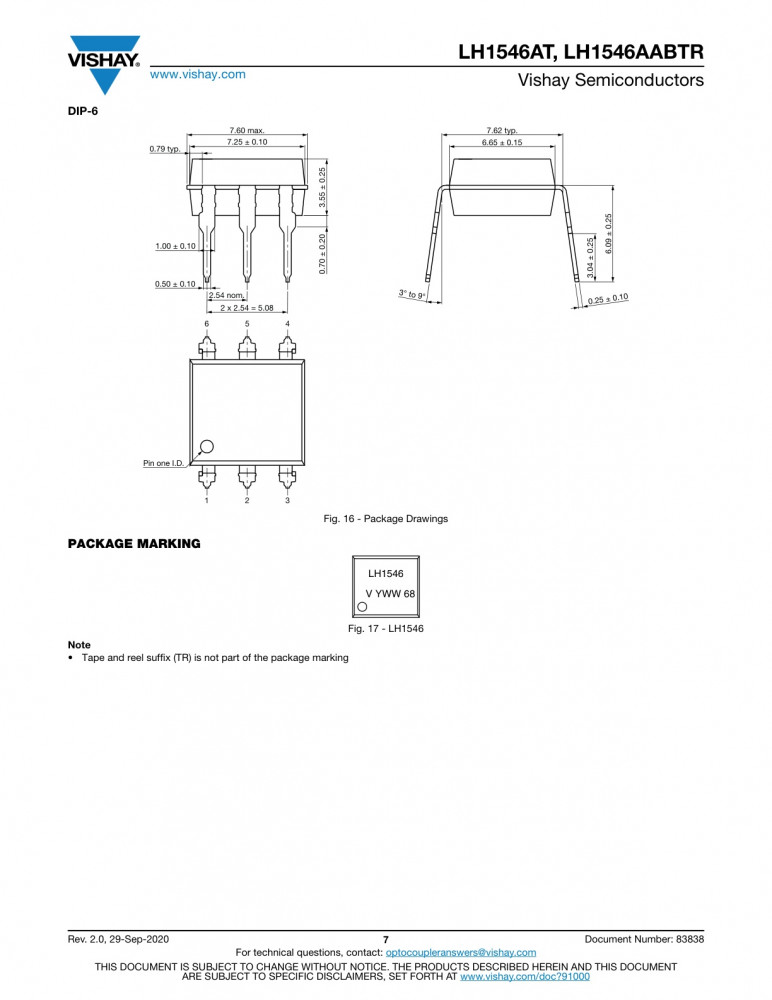 LH1546AABTR datasheet page 7