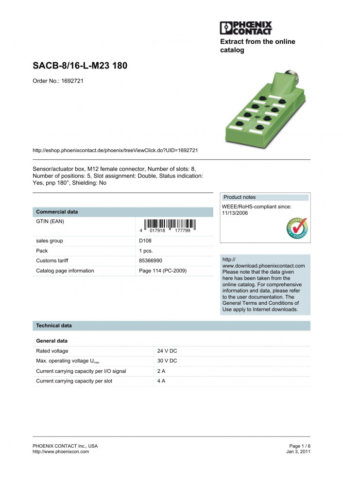 1692721 technical document page 1