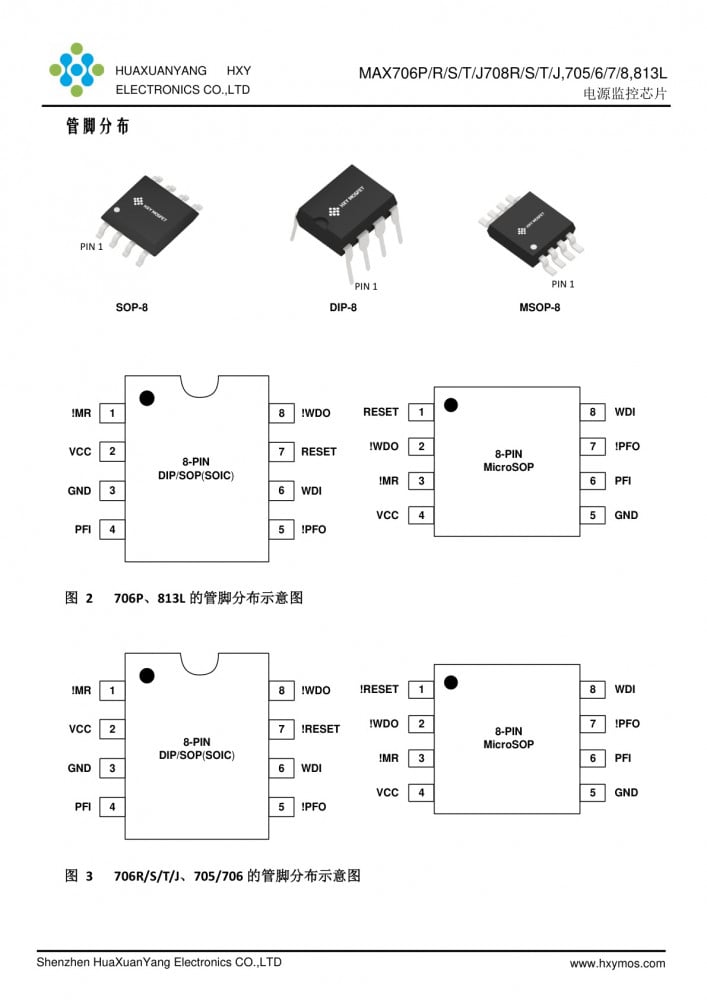 MAX708S datasheet page 3