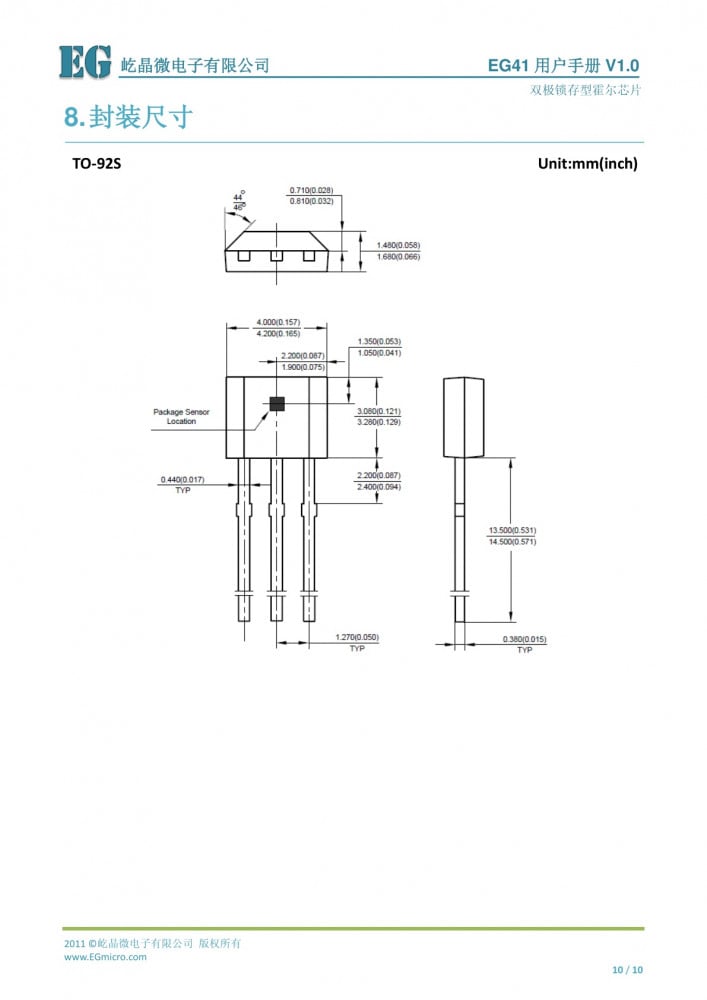 EG41A datasheet page 10