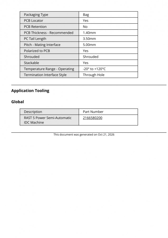 Technical document page 3 for Molex 908582031