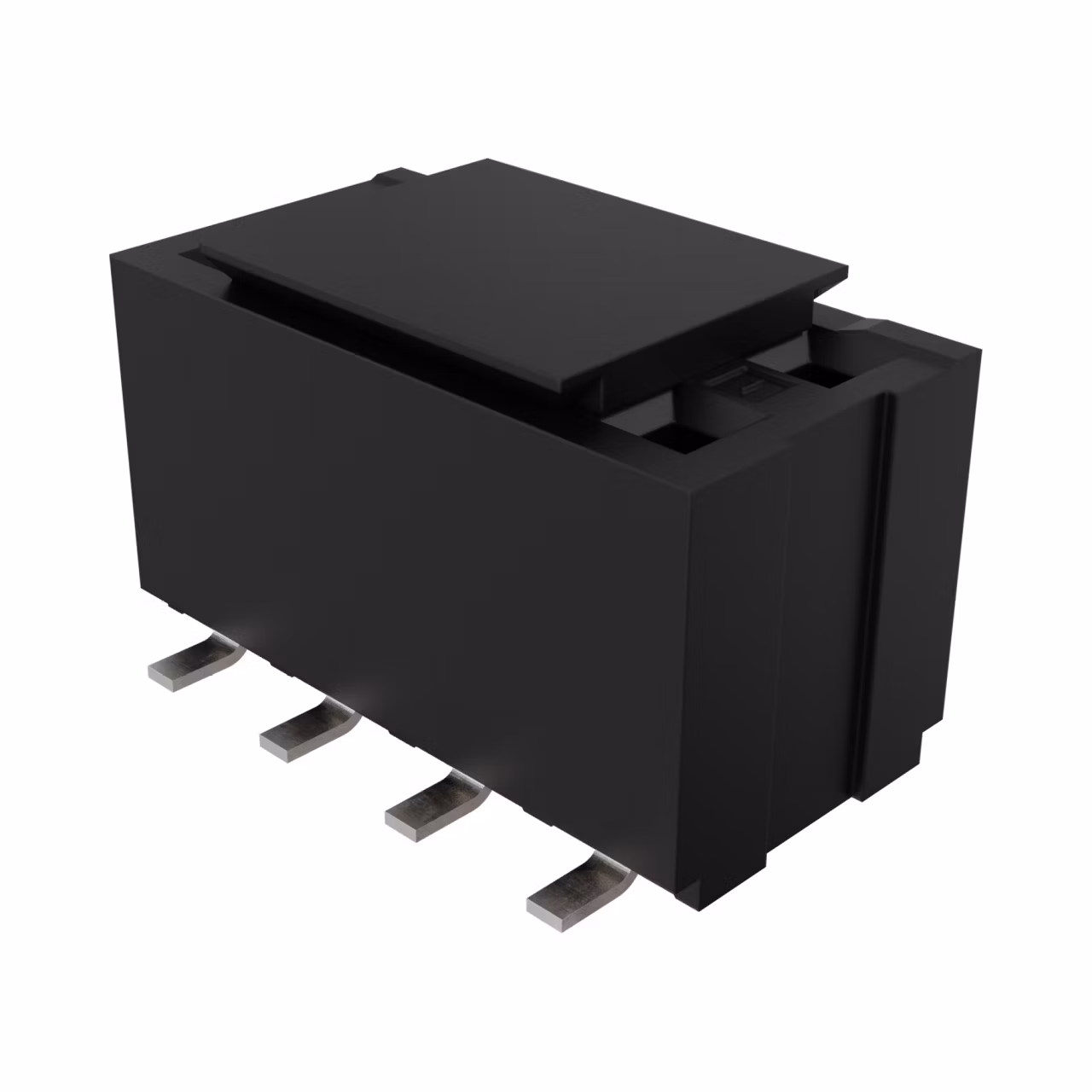 Milli-Grid Vertical Receptacle, 2.00mm Pitch, Dual Row, Surface Mount, Top/Bottom Entry, with Press-fit Plastic Pegs, with Cap, Tube, 0.75µm Gold (Au) Plating, 8 Circuits, Lead-Free for sale