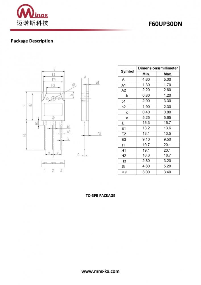 F60UP30DN datasheet page 3