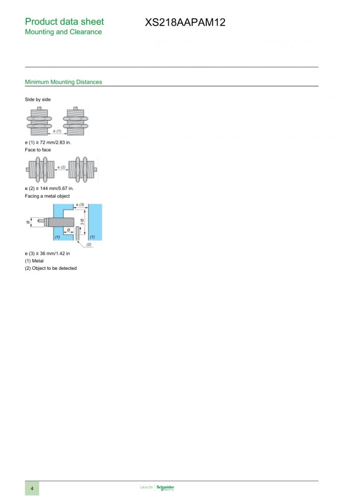 XS218AAPAM12 technical document page 4