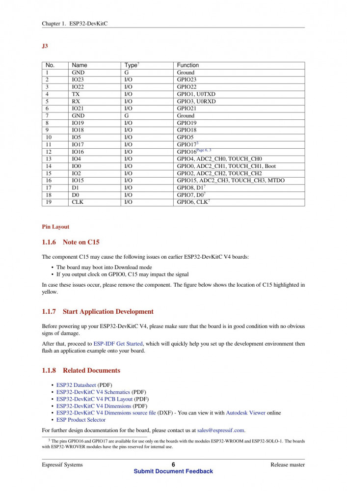 ESP32-DEVKITC-VE document page 9