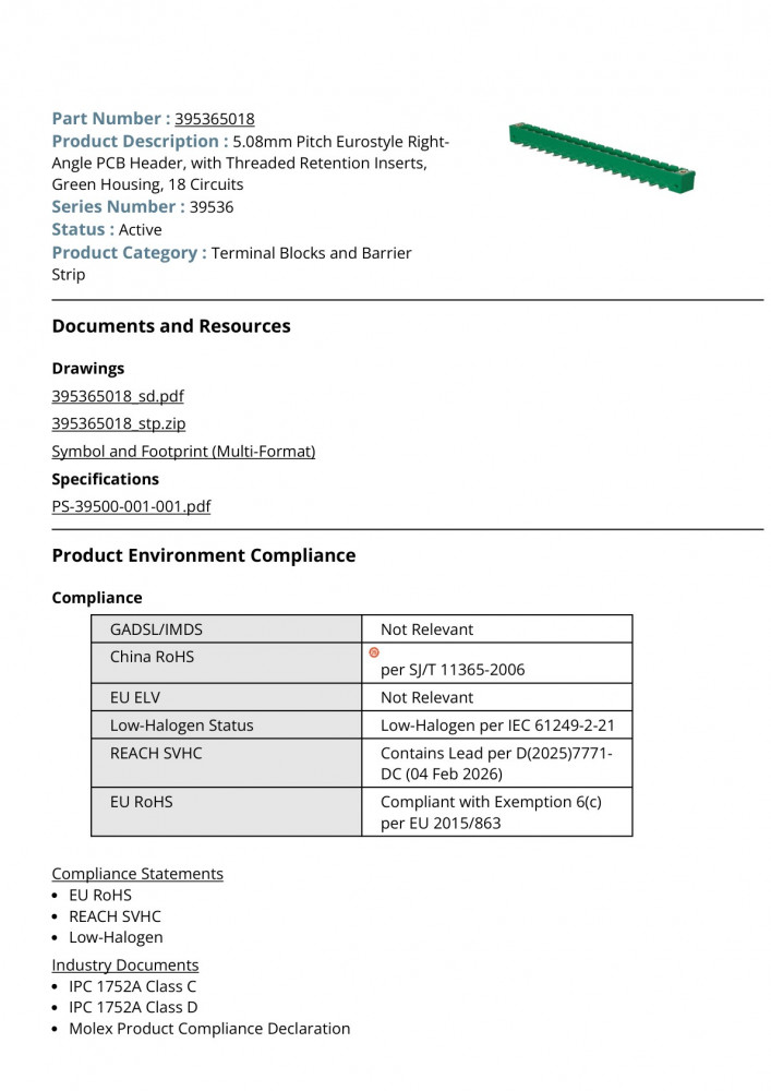Technical document page 1
