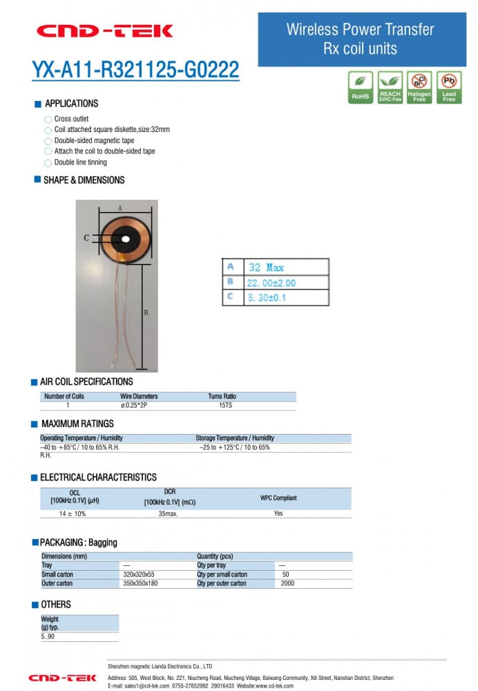 YX-A11-R321125-G0222 technical document page