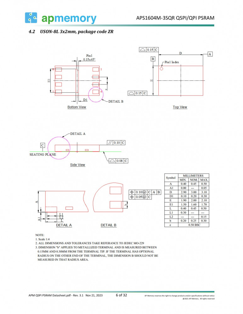 APS1604M-3SQR-SN datasheet page 6