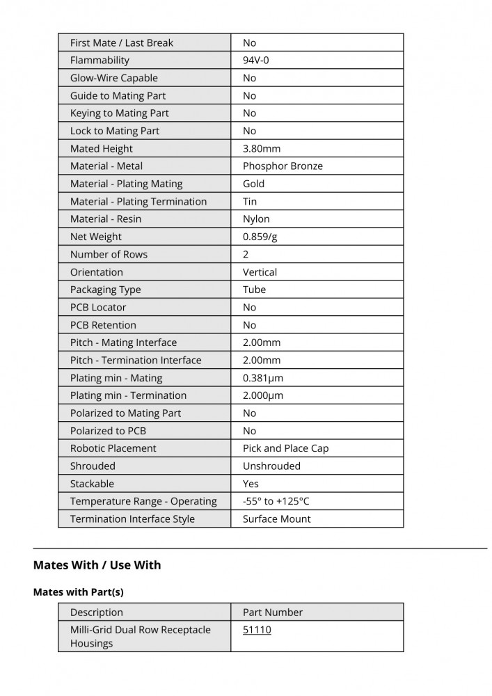 MOLEX 877593264 technical document page 3