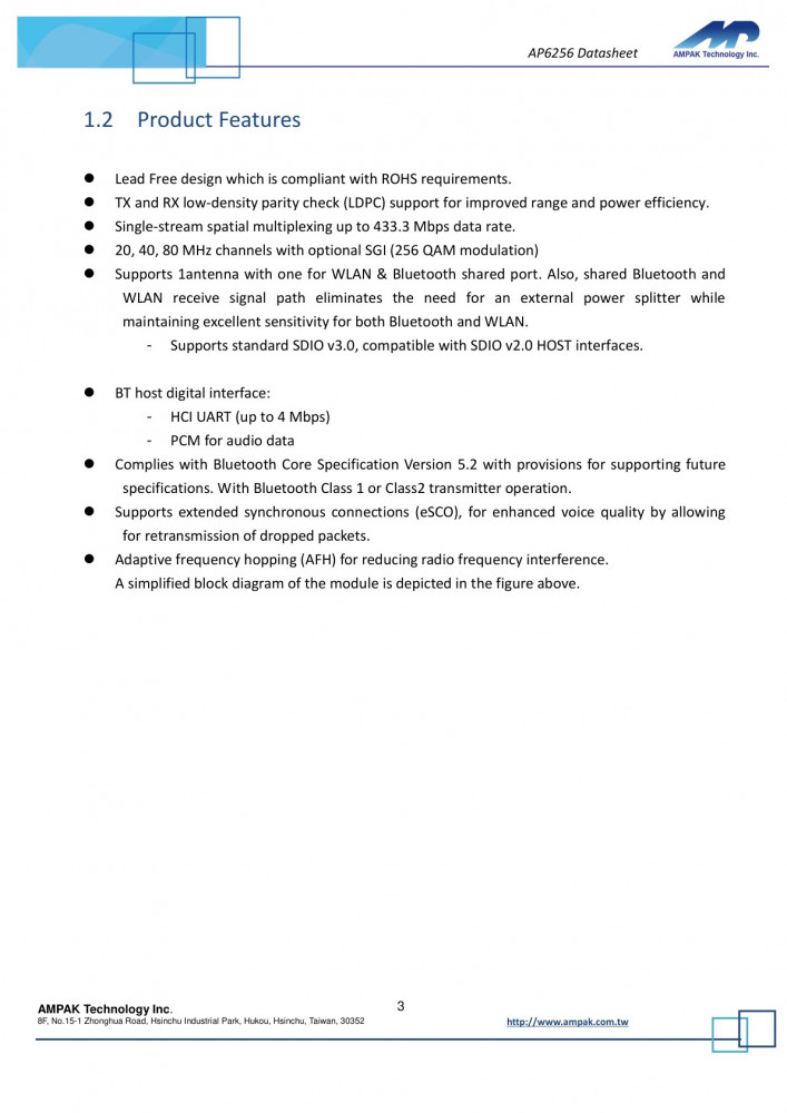 AP6256 datasheet page 6