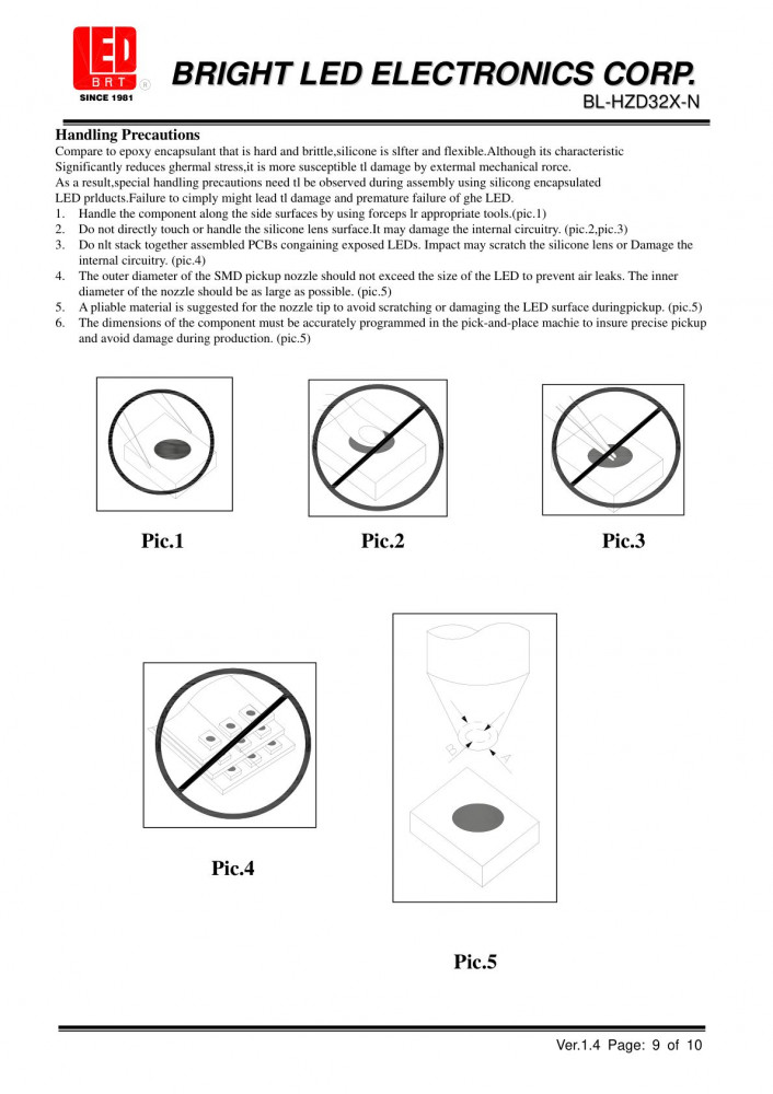 BL-HZD32X-N datasheet page 9
