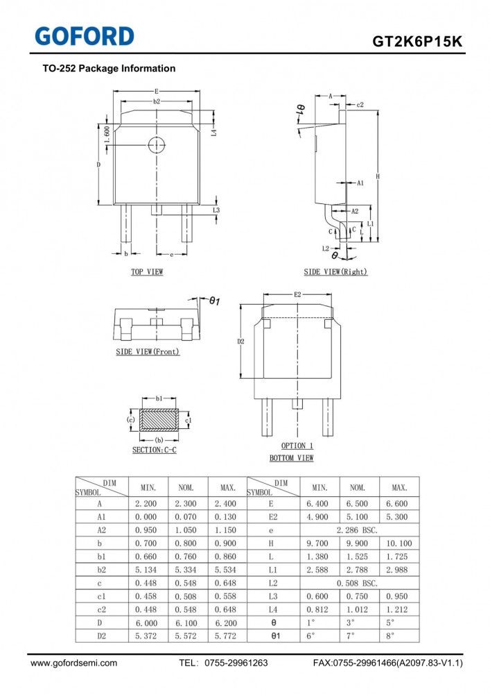 GT2K6P15K datasheet page 6