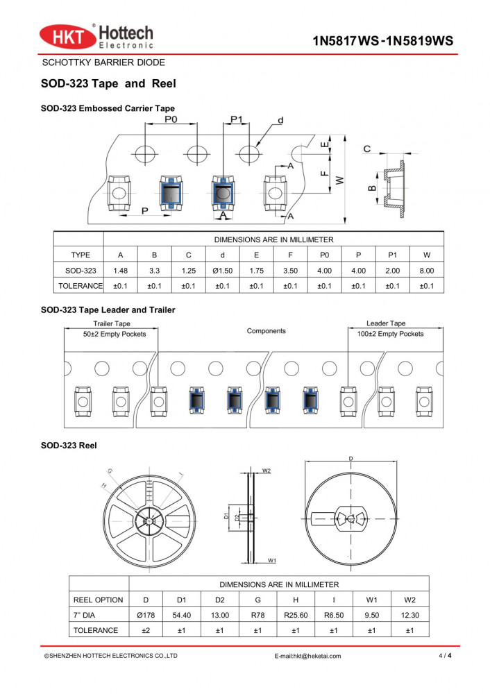 1N5817WS datasheet page 4