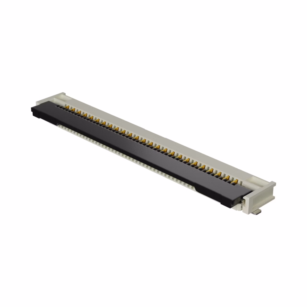 Easy-On FFC/FPC Connector, 1.00mm Pitch, FD19 Series, Right-Angle, Bottom Contact, 1.90mm Height, 25 Circuits, 150°C Operating Temperature,  Gold over Nickel Plating for sale