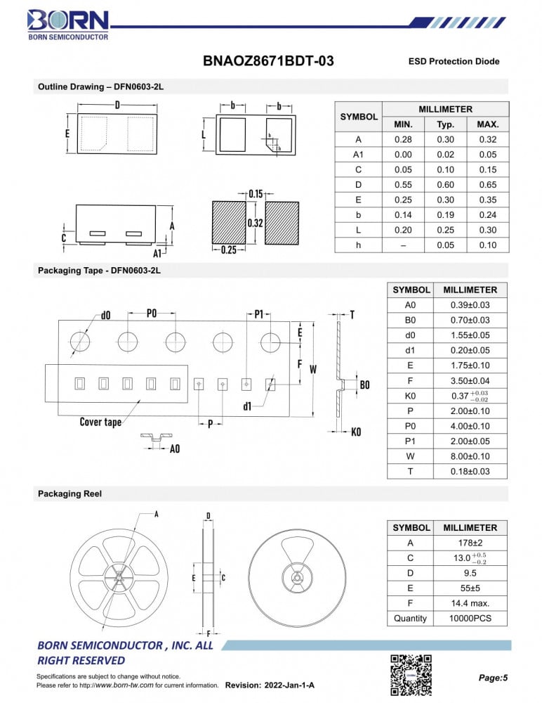 BNAOZ8671BDT-03 datasheet page 5