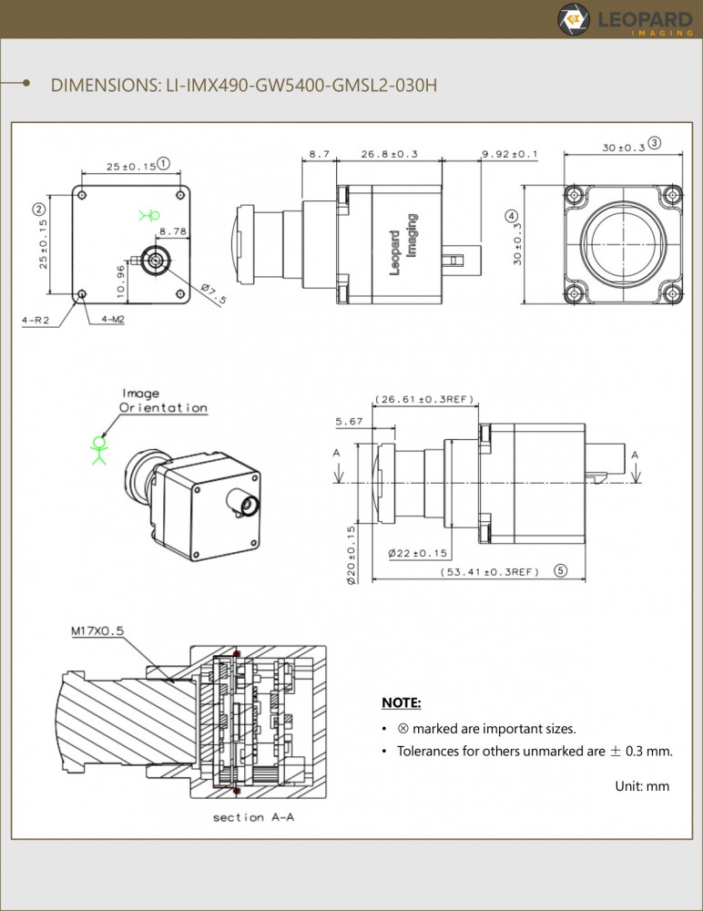Supplied technical document page 3