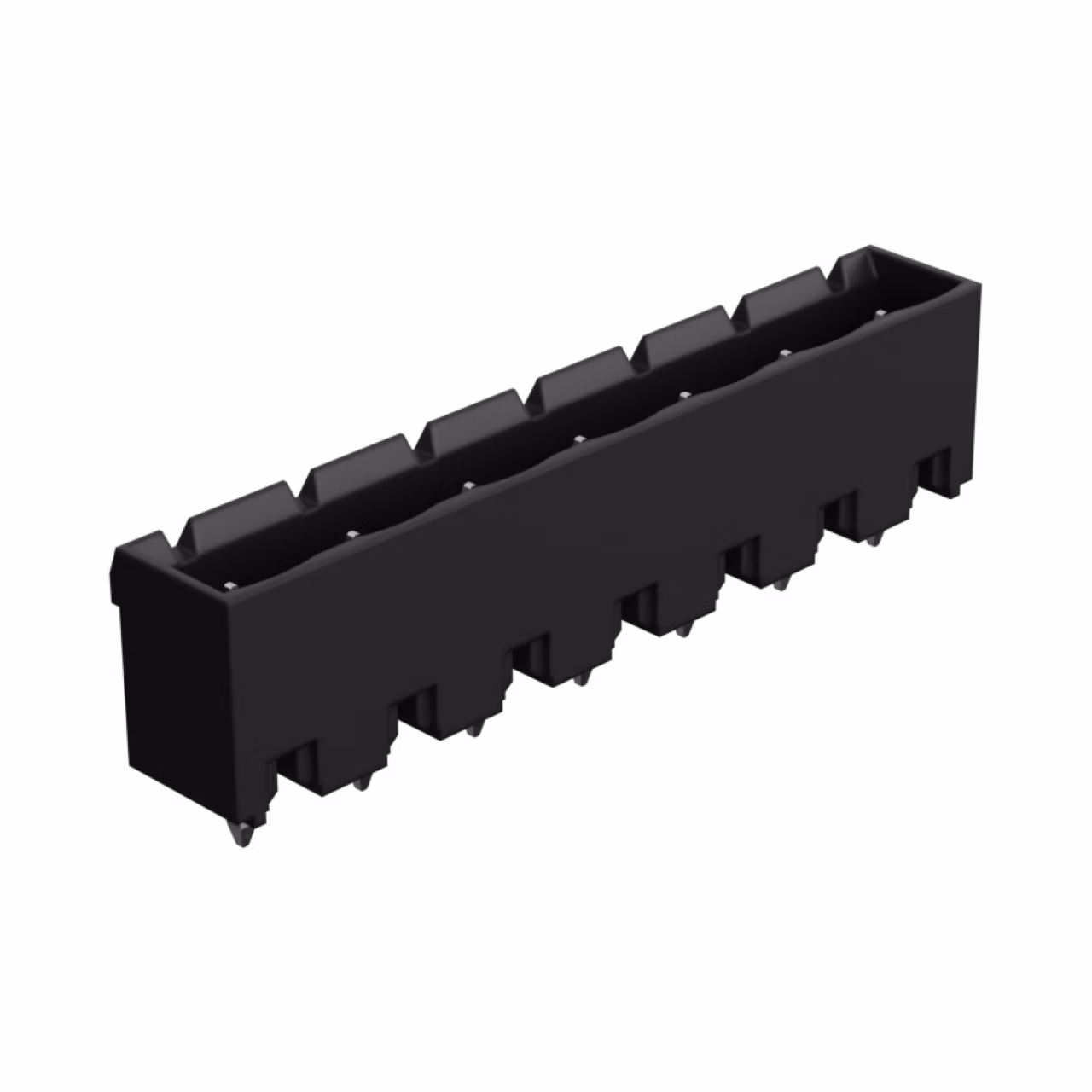 7.50mm Beau Eurostyle Vertical PCB Header, Closed Ends, 7 Circuits for sale