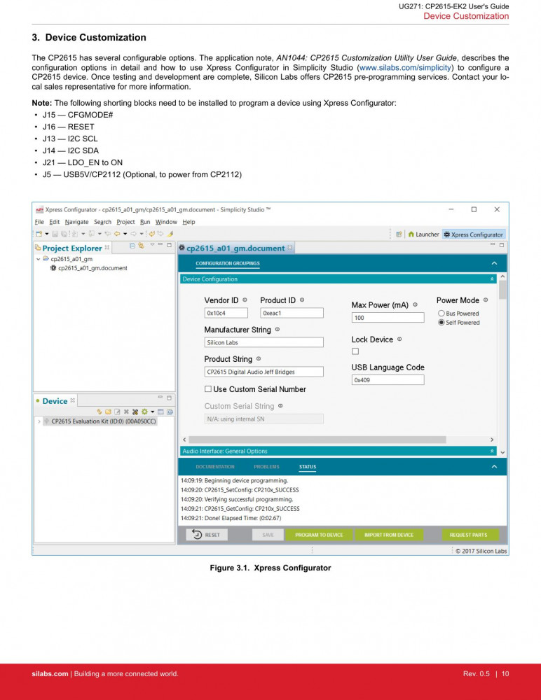 CP2615-EK-2 documentation page 10