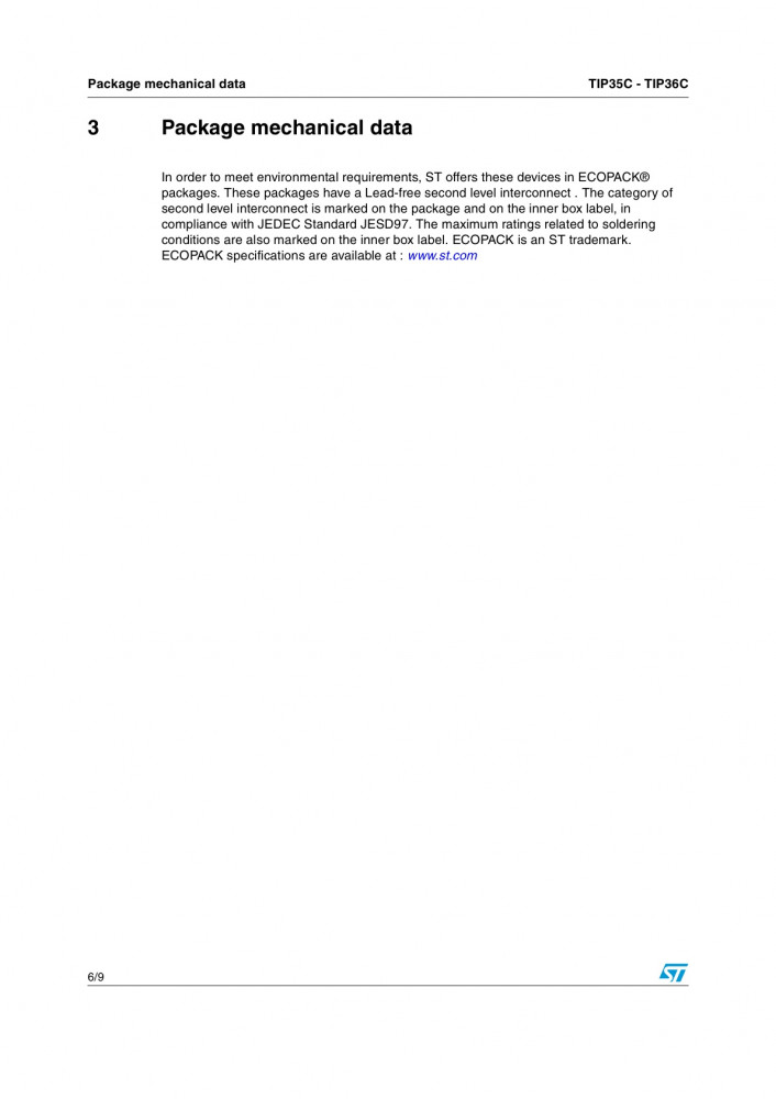 TIP35C datasheet page 6