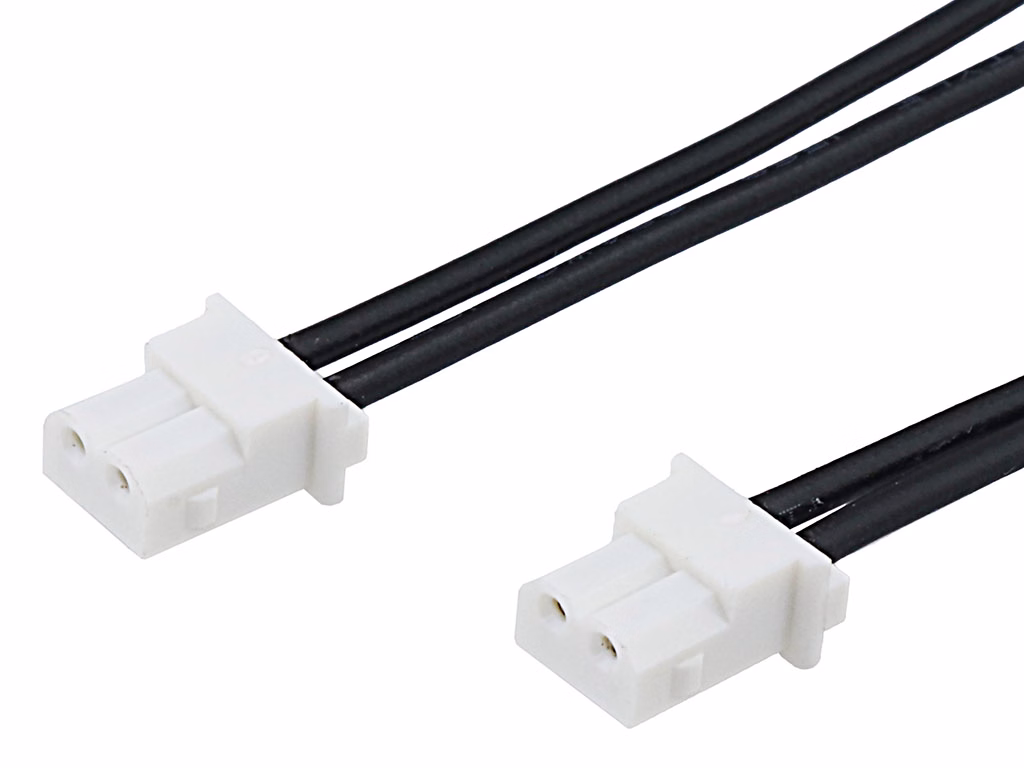 Mini-SPOX-to-Mini-SPOX Off-the-Shelf (OTS) Cable Assembly, 2.50mm Pitch, Single Row, 600.00mm Length, Tin (Sn) Plating, 6 Circuits, Natural