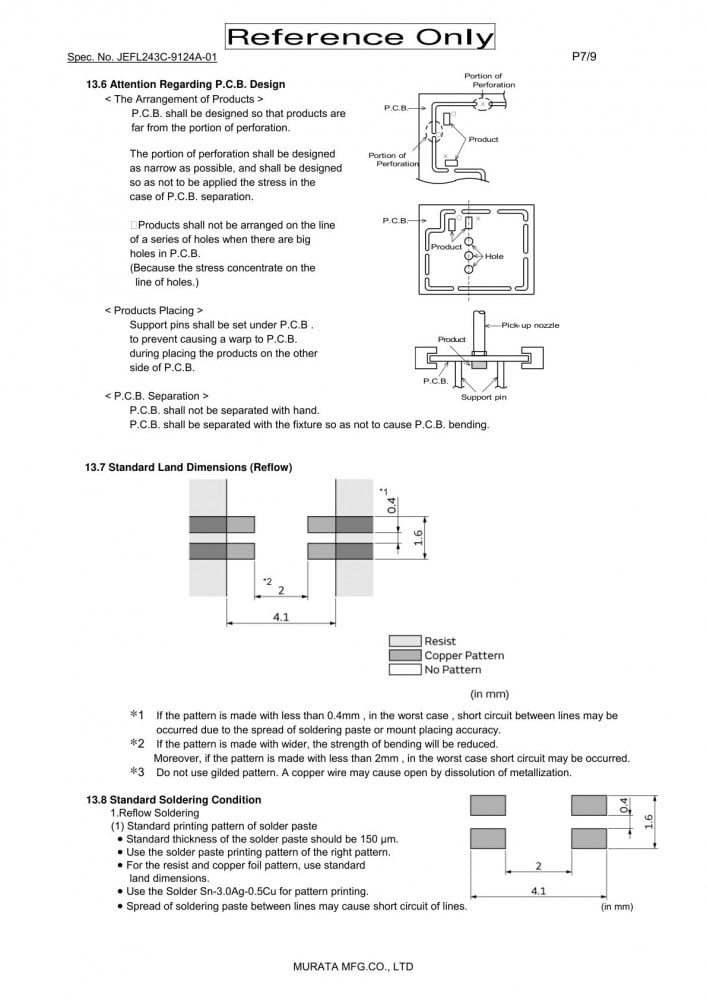 DLW32MH201XK2L specification page 7