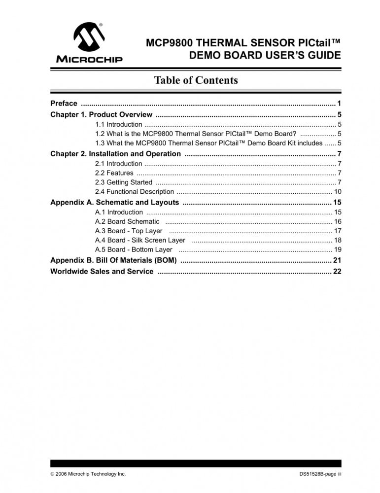 MCP9800DM-PCTL document page 3