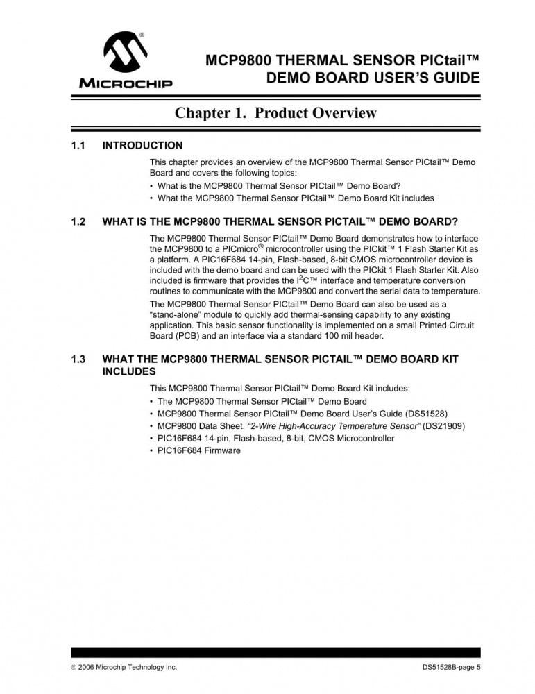 MCP9800DM-PCTL document page 9