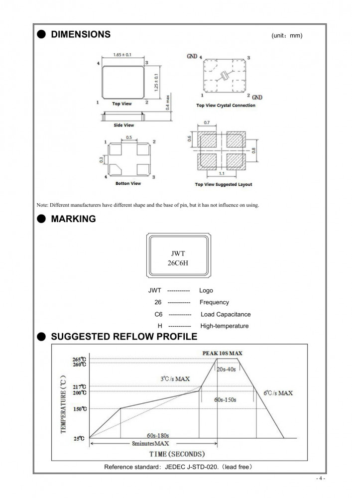 JWT CO4026M00006T2998004 specification page 5