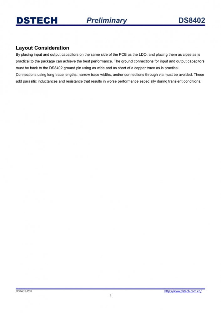 DS8402 datasheet page 9