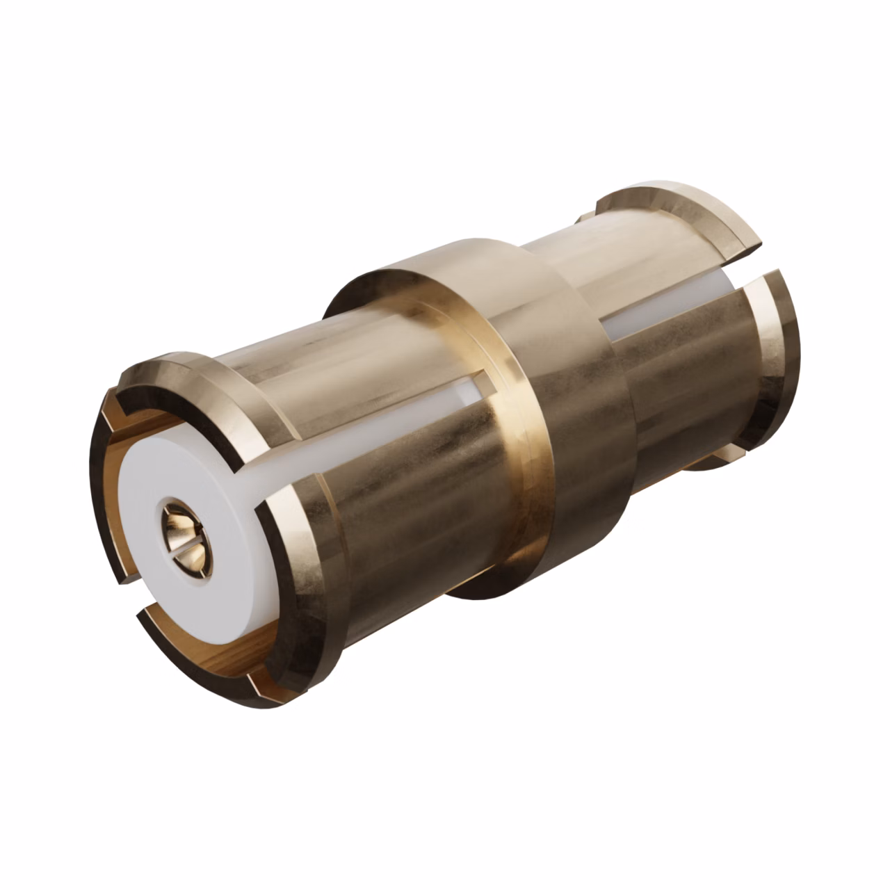 SMP Jack-to-SMP Jack Adapter, Straight, 7.00mm Length, One Piece Per Bag, 50 Ohms for sale