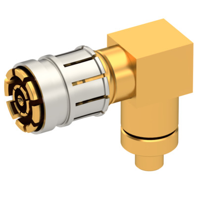 SMPM-LOCK / RIGHT ANGLE PLUG SOLDER TYPE 0.47 for sale