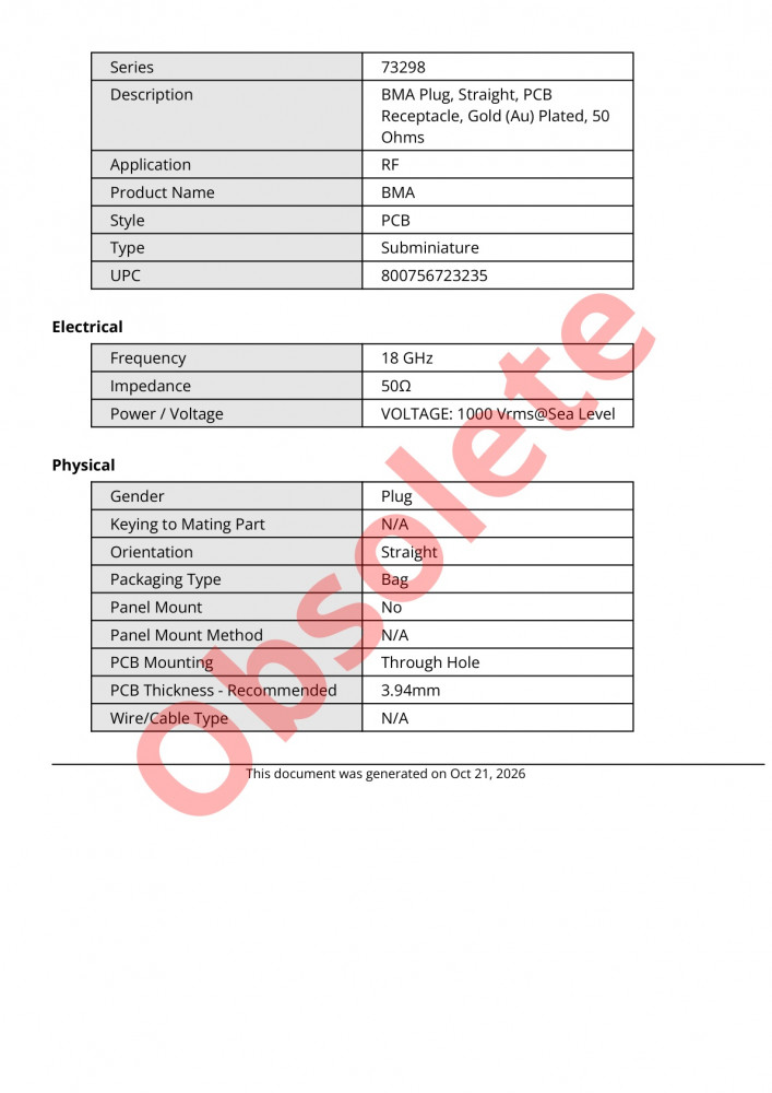 MOLEX 732980051 product document image, page 2