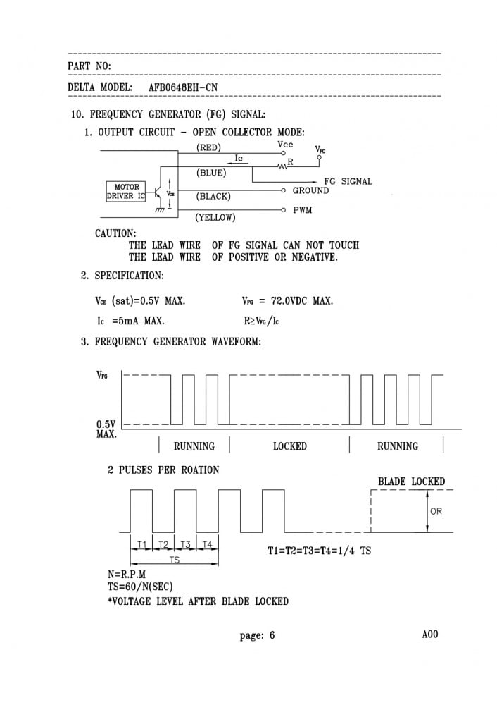 AFB0648EH-CN specification page 7