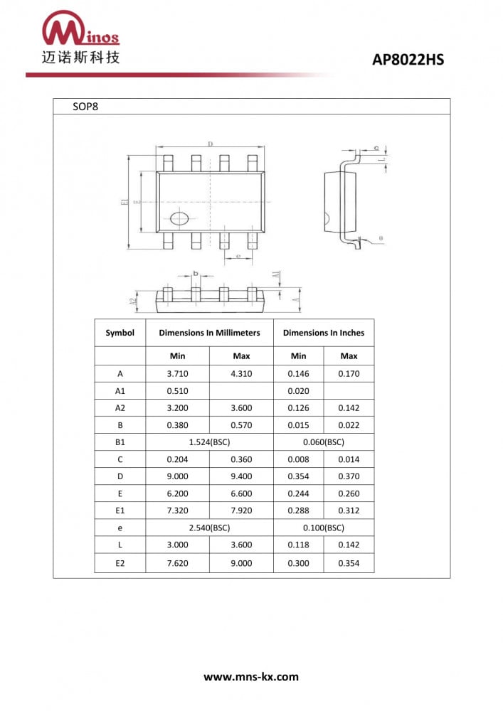 AP8022HS datasheet page 5