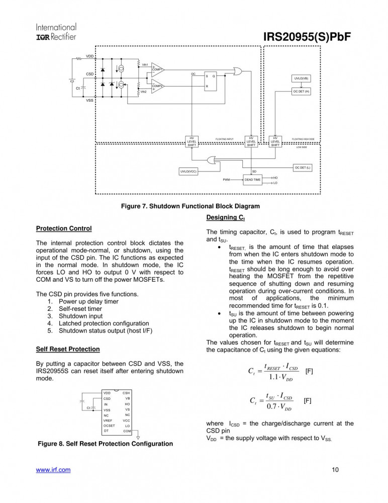 IRS20955SPBF datasheet page 10
