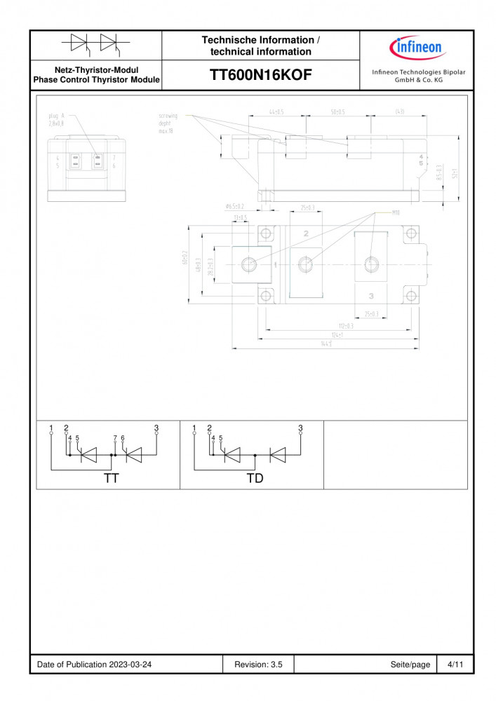 TT600N16KOF datasheet page 4
