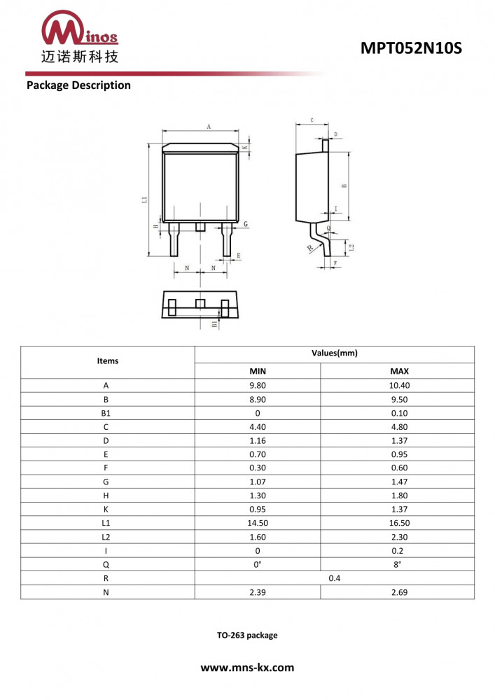 MPT052N10S datasheet page 10