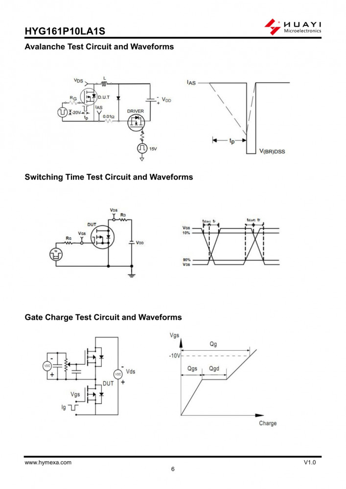 HYG161P10LA1S datasheet page 6