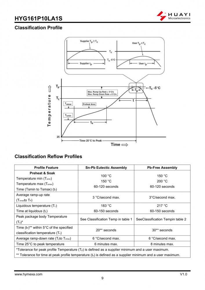 HYG161P10LA1S datasheet page 9