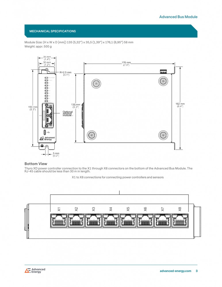 Advanced Bus Module technical document page 3