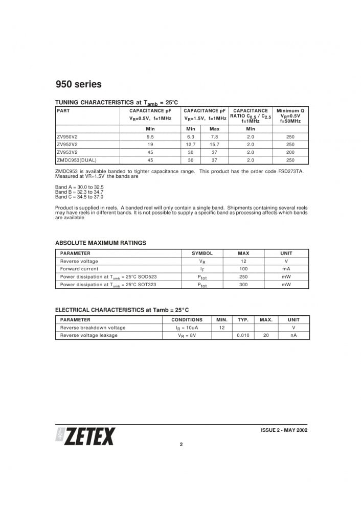 FSD273TA datasheet page 2