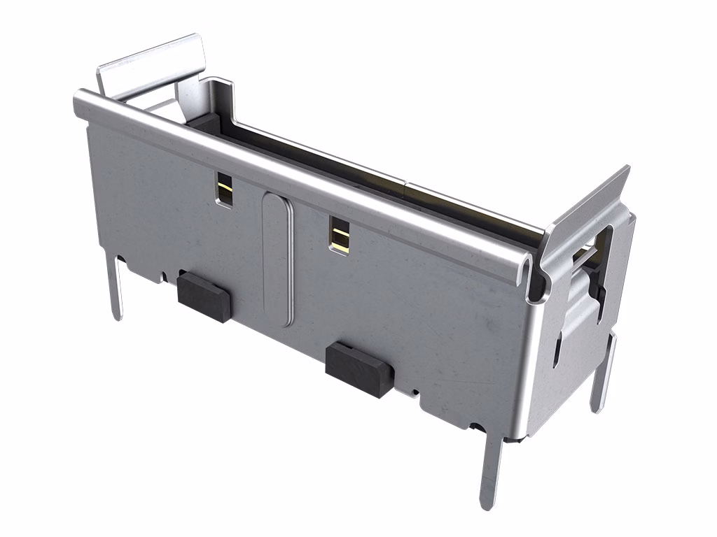 KickStart Connector, 50 Circuits, 10 Differential Pair, 12 Single Ended, 2 Power, 1.50mm Shell Leg Length, with Pick and Place Dust Cap for sale