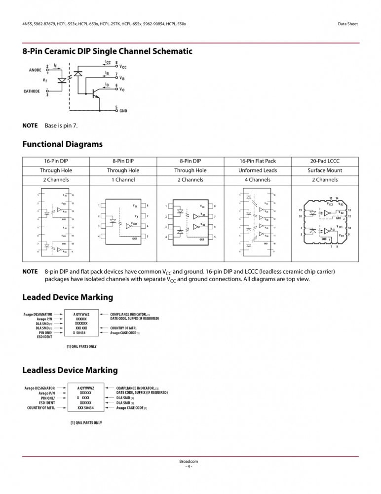 5962-8767902YC datasheet page 4