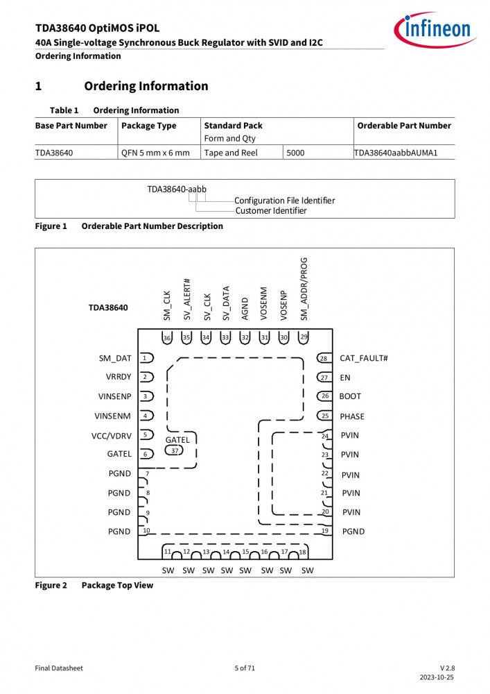 TDA38640 datasheet page 5