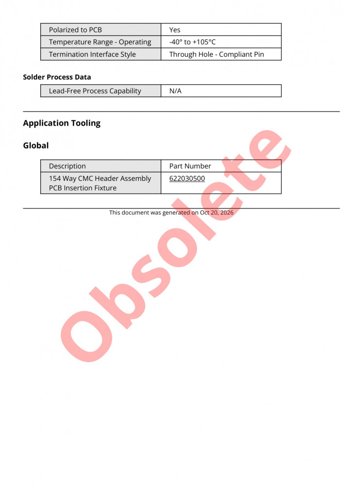 MOLEX 347630009 document preview, page 3