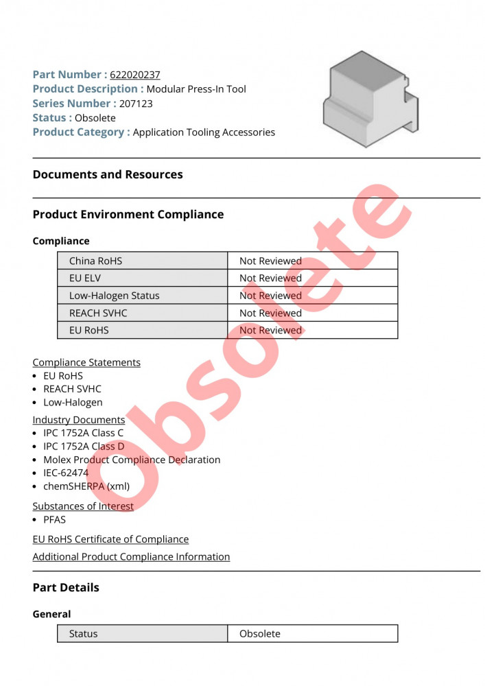 622020237 product document image, page 1
